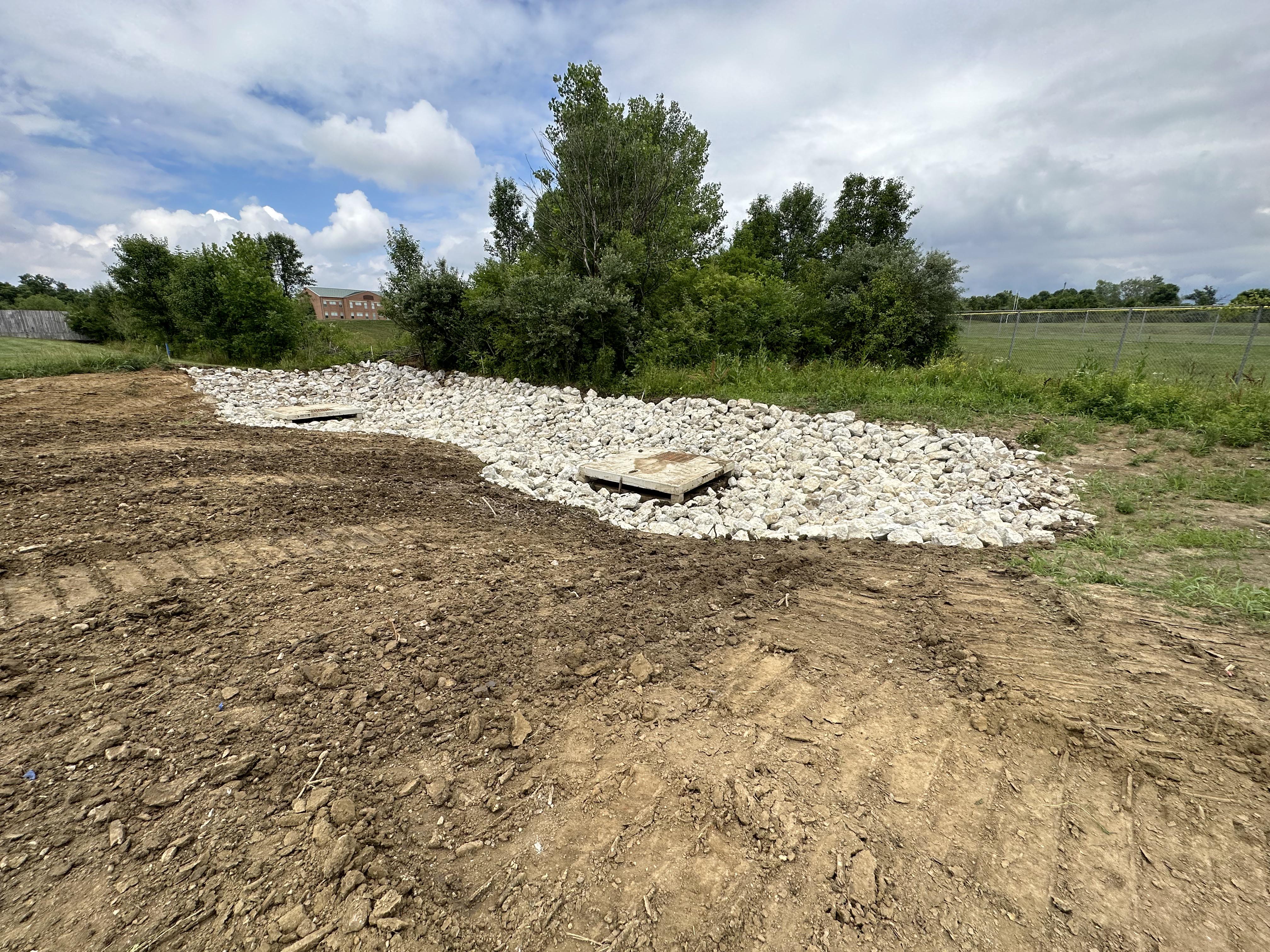 Erosion In Dirt Field